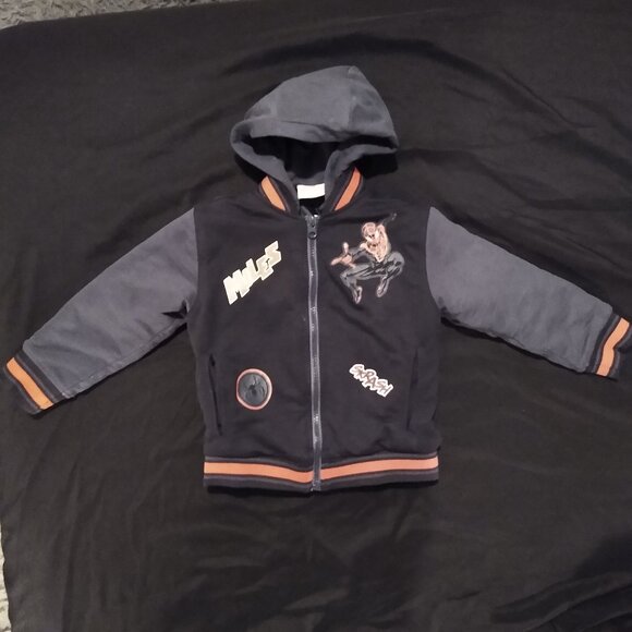 Marvel | Jackets & Coats | Marvel Spiderman Boys Hooded Jacket | Poshmark